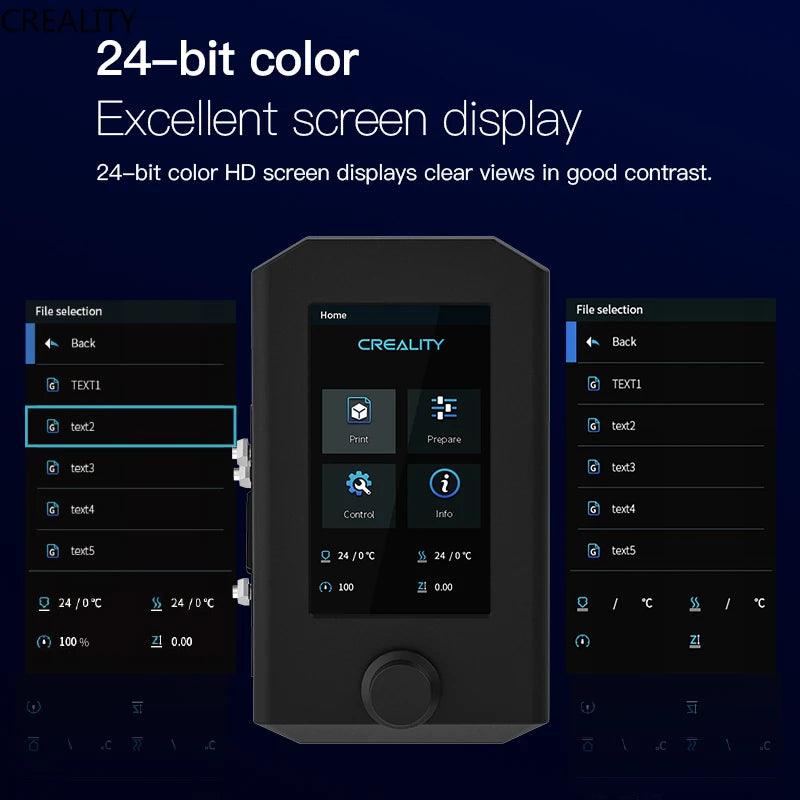 Creality Ender 3 V2 Screen Upgrade Kit Intelligent 4.3-Inch HD Display ...