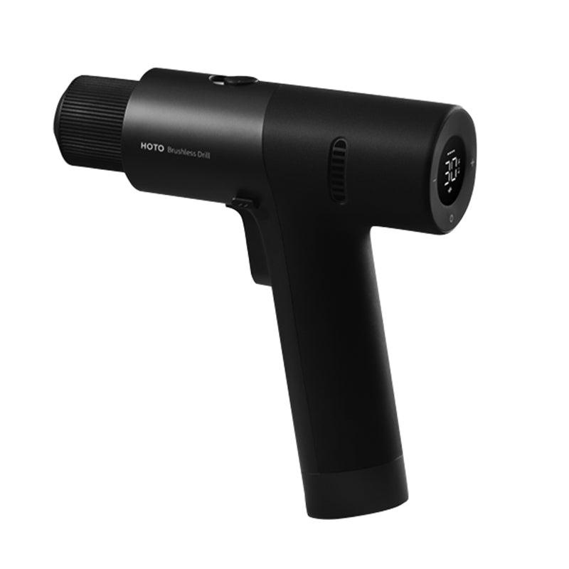 HOTO Smart Cordless Electric Drill 12V Brushless Driver, 18 Bits Set ...